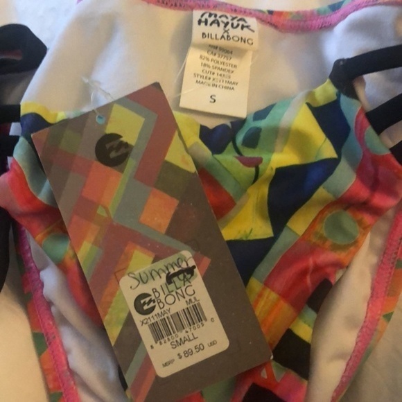 Billabong | Swim | Billabong X Maya Hayuk Side Tie Bikini Bottoms S ...
